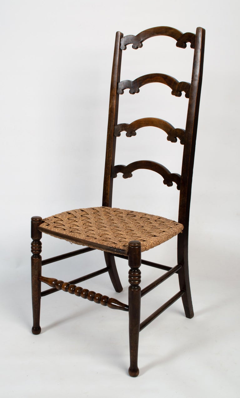 Antique English Arts and Crafts William Birch Liberty and Co. Ladder ...