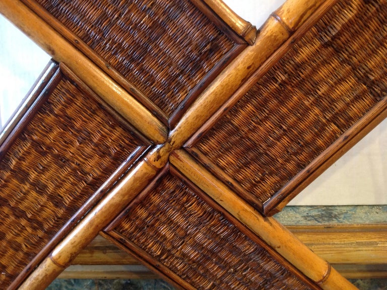 Antique English Bamboo Hall Stand at 1stdibs