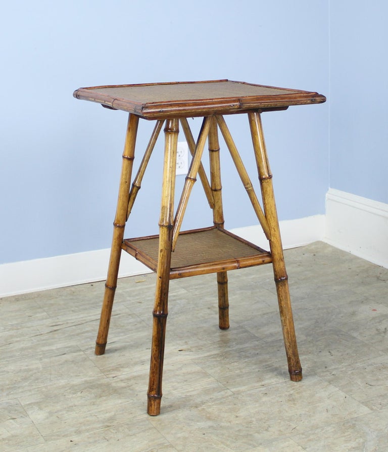 Antique English Bamboo Side Table at 1stDibs | bamboo side tables ...