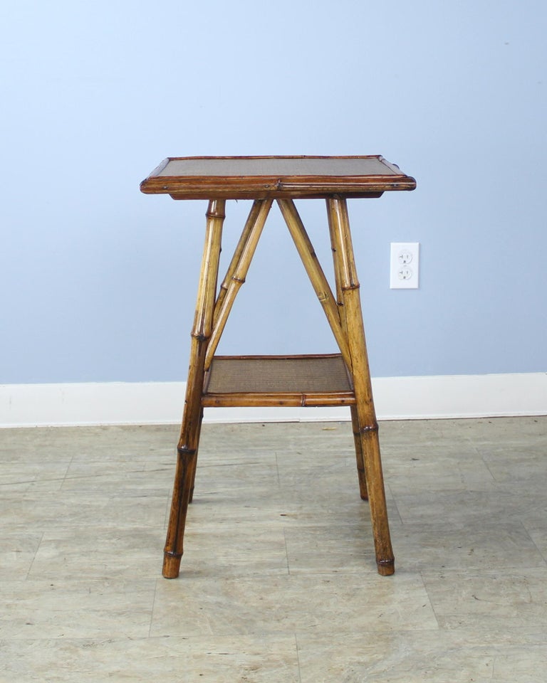 Antique English Bamboo Side Table at 1stDibs | bamboo side tables ...