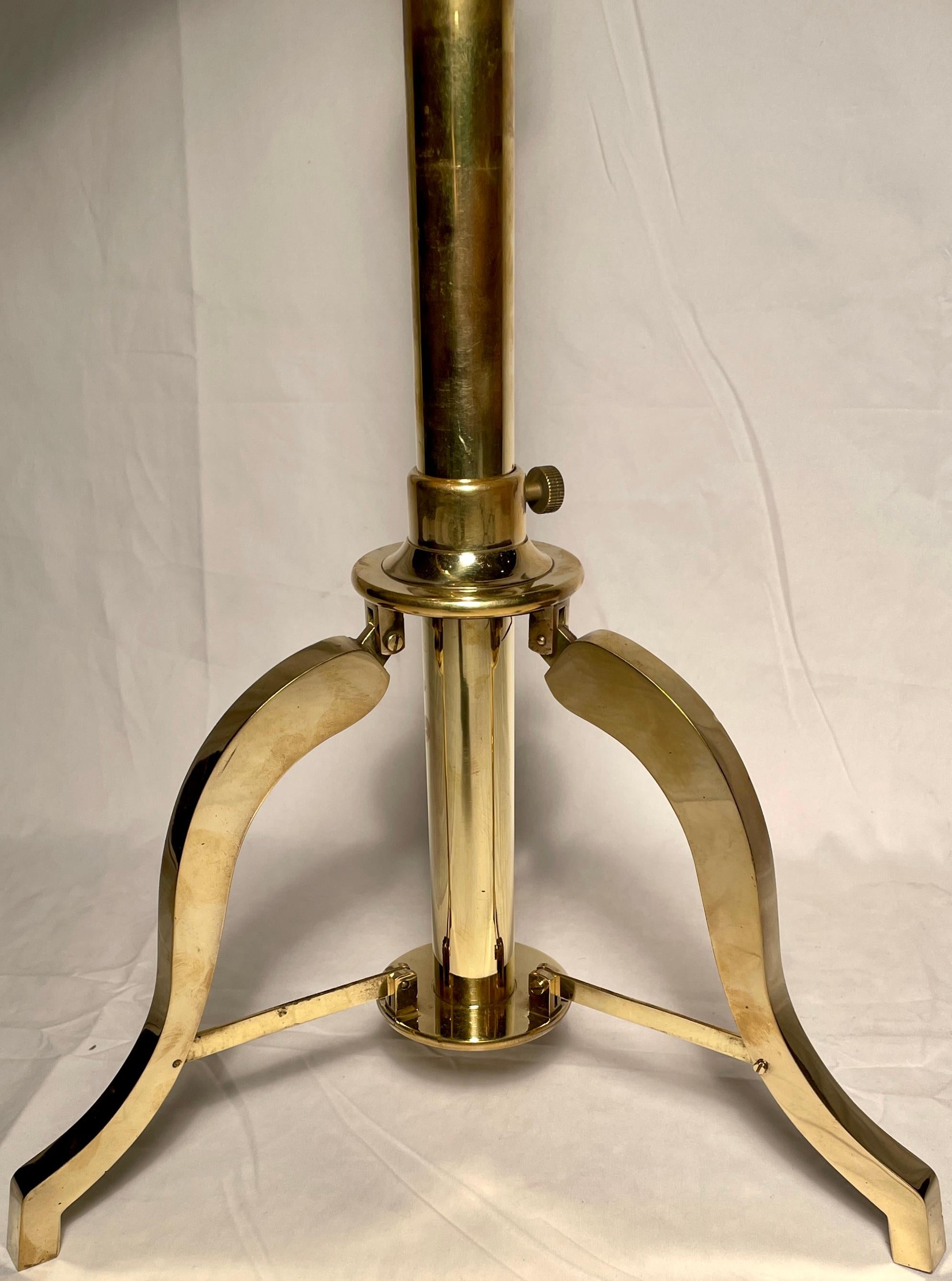 Antique English Victorian Brass Telescope on Stand, Circa 1890. For ...