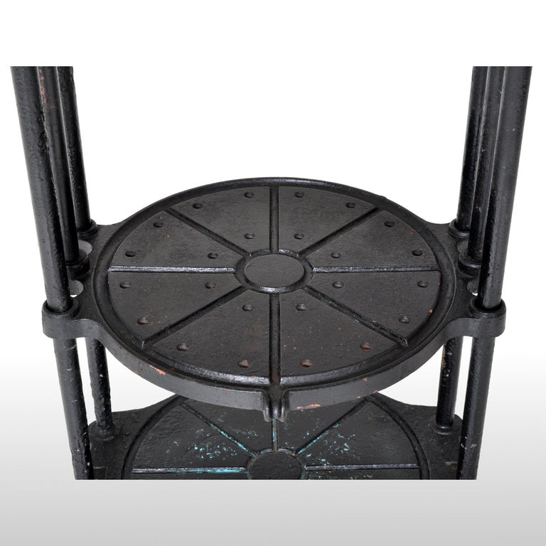 Antique English Cast Iron Cheese Press by Thomas Corbett of Shrewsbury ...