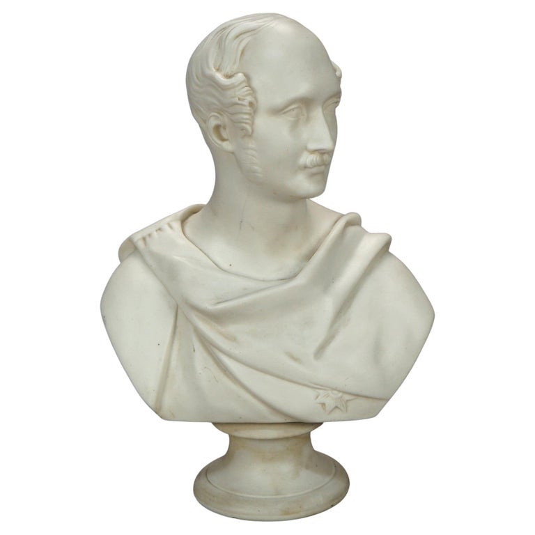 Buste masculin classique anglais ancien de Parienne, sculpture de J ...