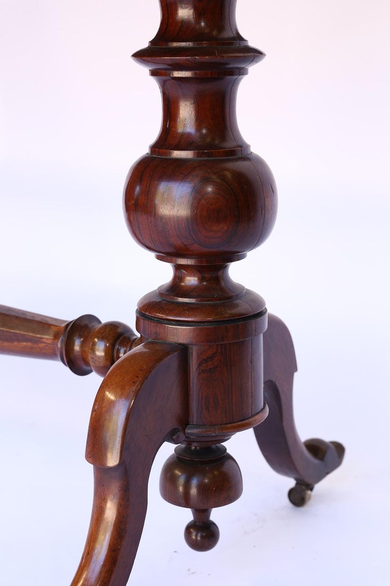 Antique English Console Table with Two Drawers at 1stDibs