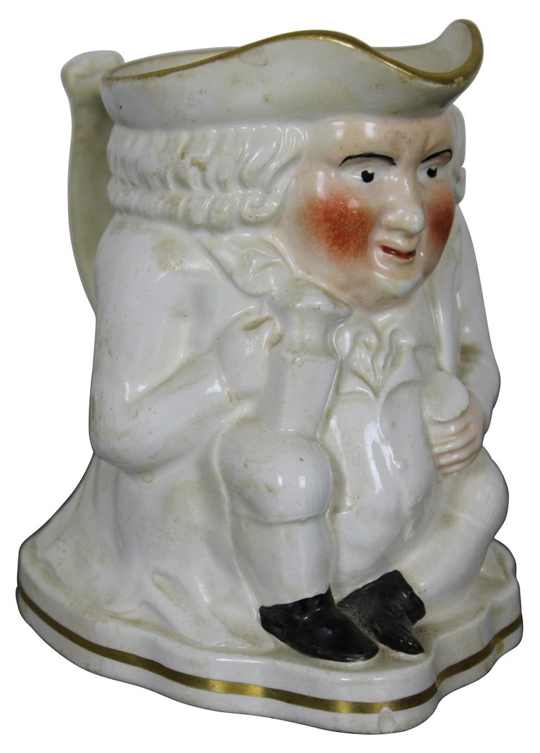 Antique English Copeland Late Spode Toby Jug Pitcher Colonial ...