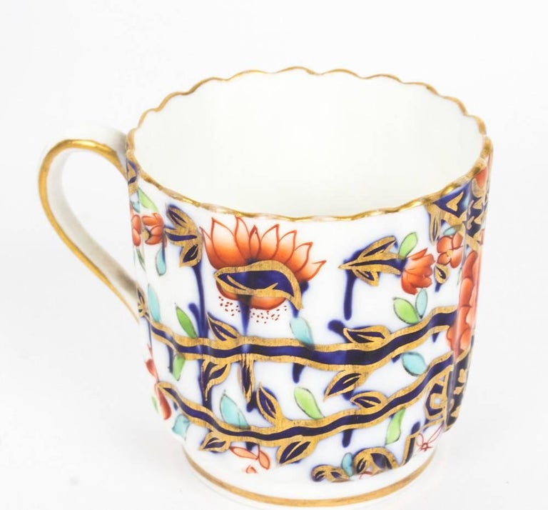 Antique English Copeland Tea Service on Tray Imari Pattern, 19th ...