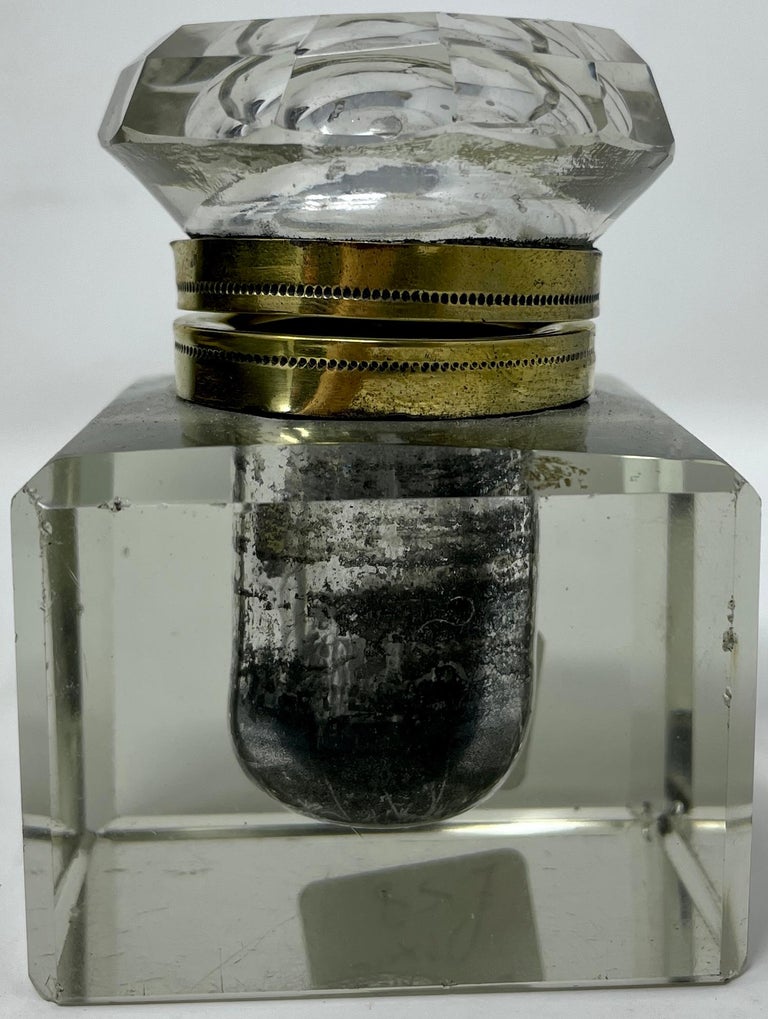 Antique English Coromandel Wood Letter Box, Stamp Box, and Inkwell ...