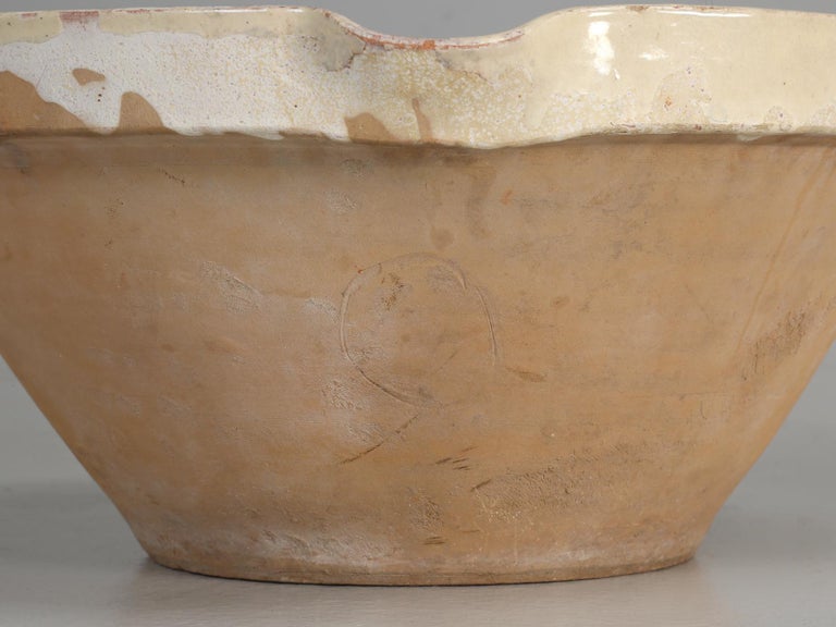 Antique English Dairy or Pancheon Bowl For Sale at 1stDibs