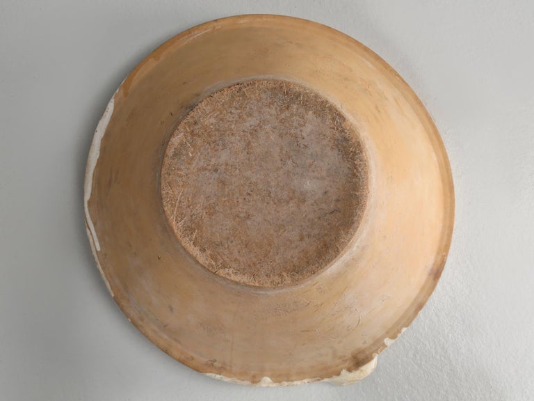 Antique English Dairy or Pancheon Bowl For Sale at 1stDibs