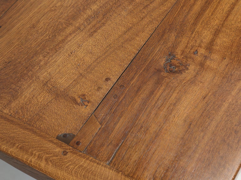 Antique English Dining Table or Farmhouse Table Made from Rare Scottish ...