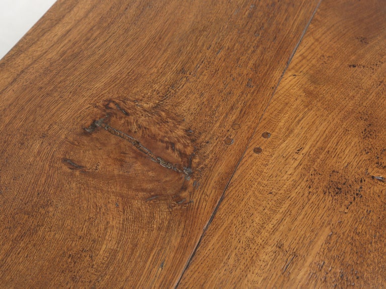 Antique English Dining Table or Farmhouse Table Made from Rare Scottish ...