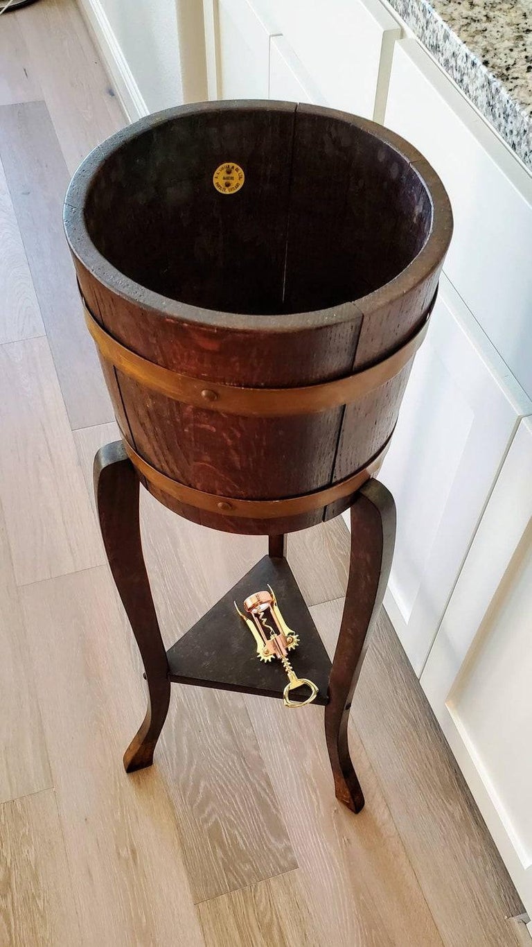 Antique English Edwardian Period R.A Lister and Co. Standing Bucket For ...