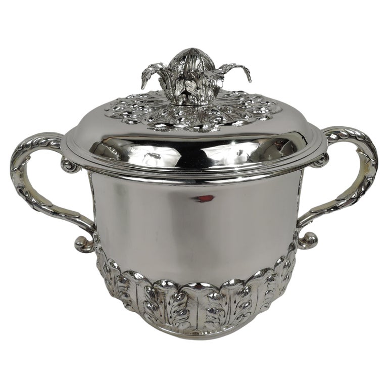 Antique English Edwardian Sterling Silver Covered Urn Trophy For Sale ...
