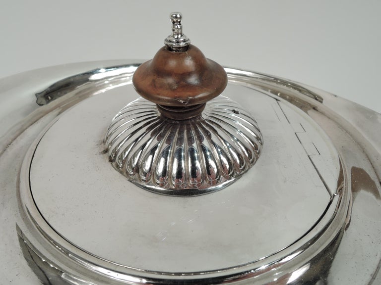 Antique English Georgian Neoclassical 3-Piece Tea Set For Sale at 1stDibs