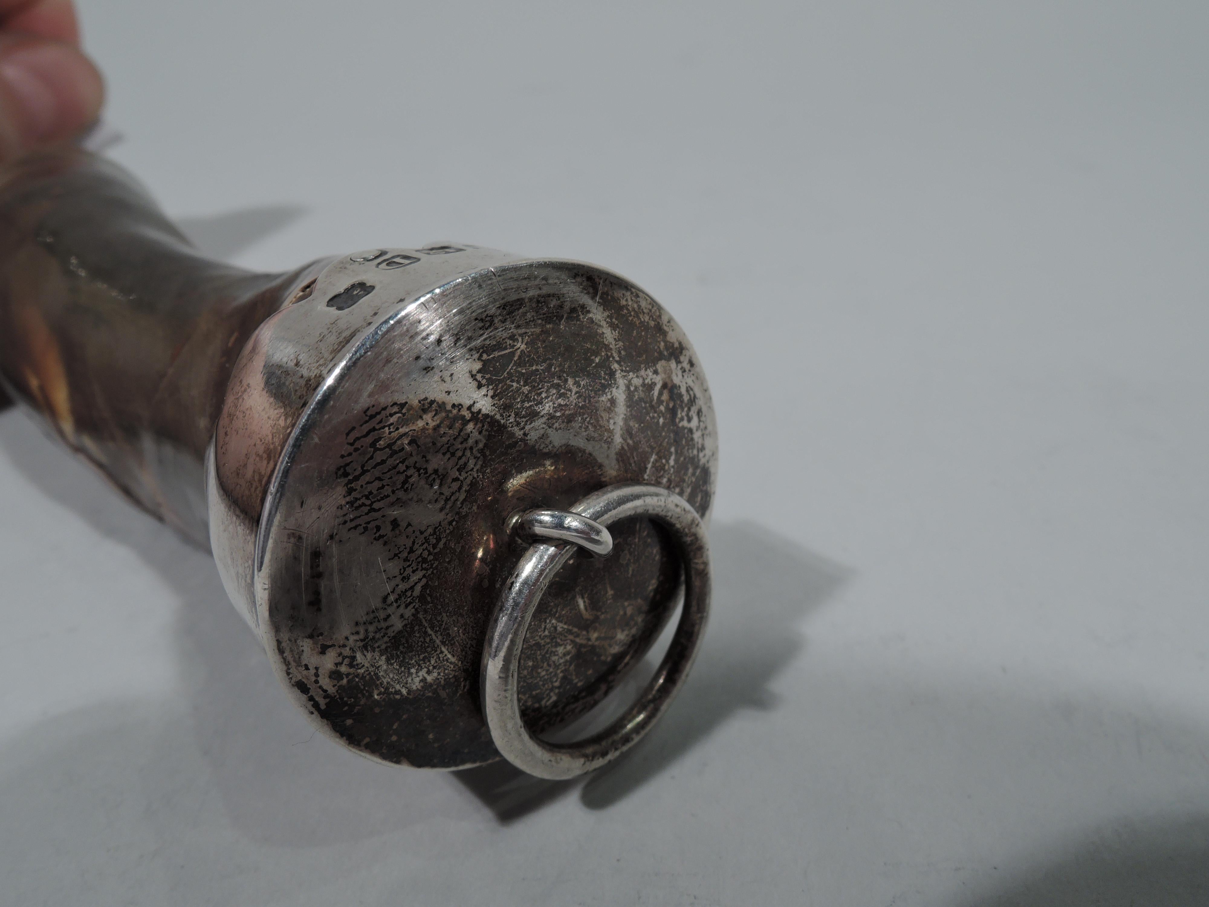 Antique English Georgian Sterling Silver and Horn Toasting Fork For ...