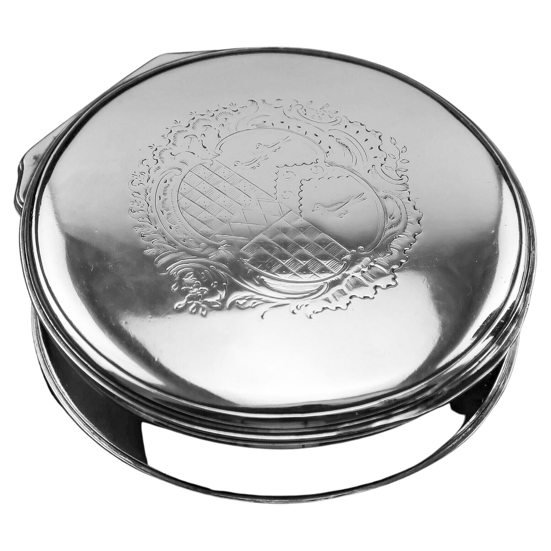 Georgian Silver Snuff Boxes - 13 For Sale on 1stDibs | pocket snuff box ...