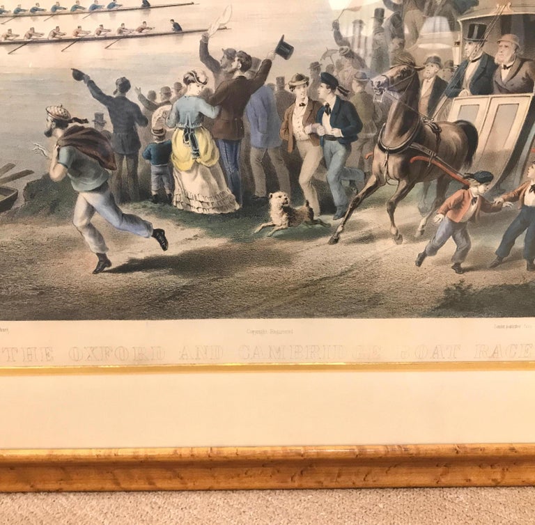 Antique English Hand Colored Copper Engraving Print, 1871 at 1stDibs
