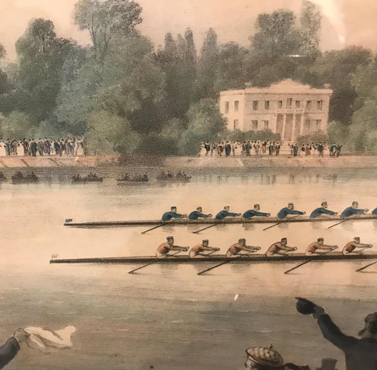 Antique English Hand Colored Copper Engraving Print, 1871 at 1stDibs