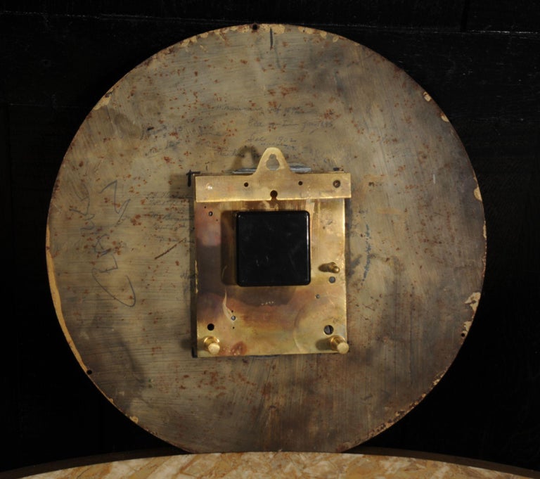 Antique English Iron Large Clock Dial Face Industrial Fully Working For ...