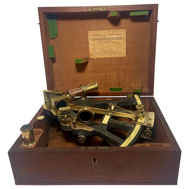 Antique English Late 18th/Early 19th Century Octant Made by "Greenbough ...