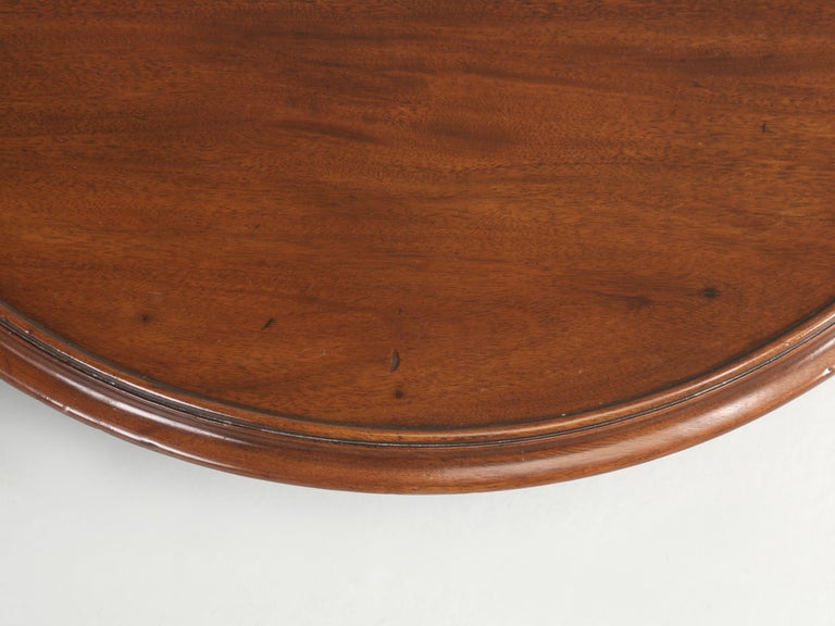Antique English Lazy Susan Made of Solid Mahogany c1800's, Beautifully ...