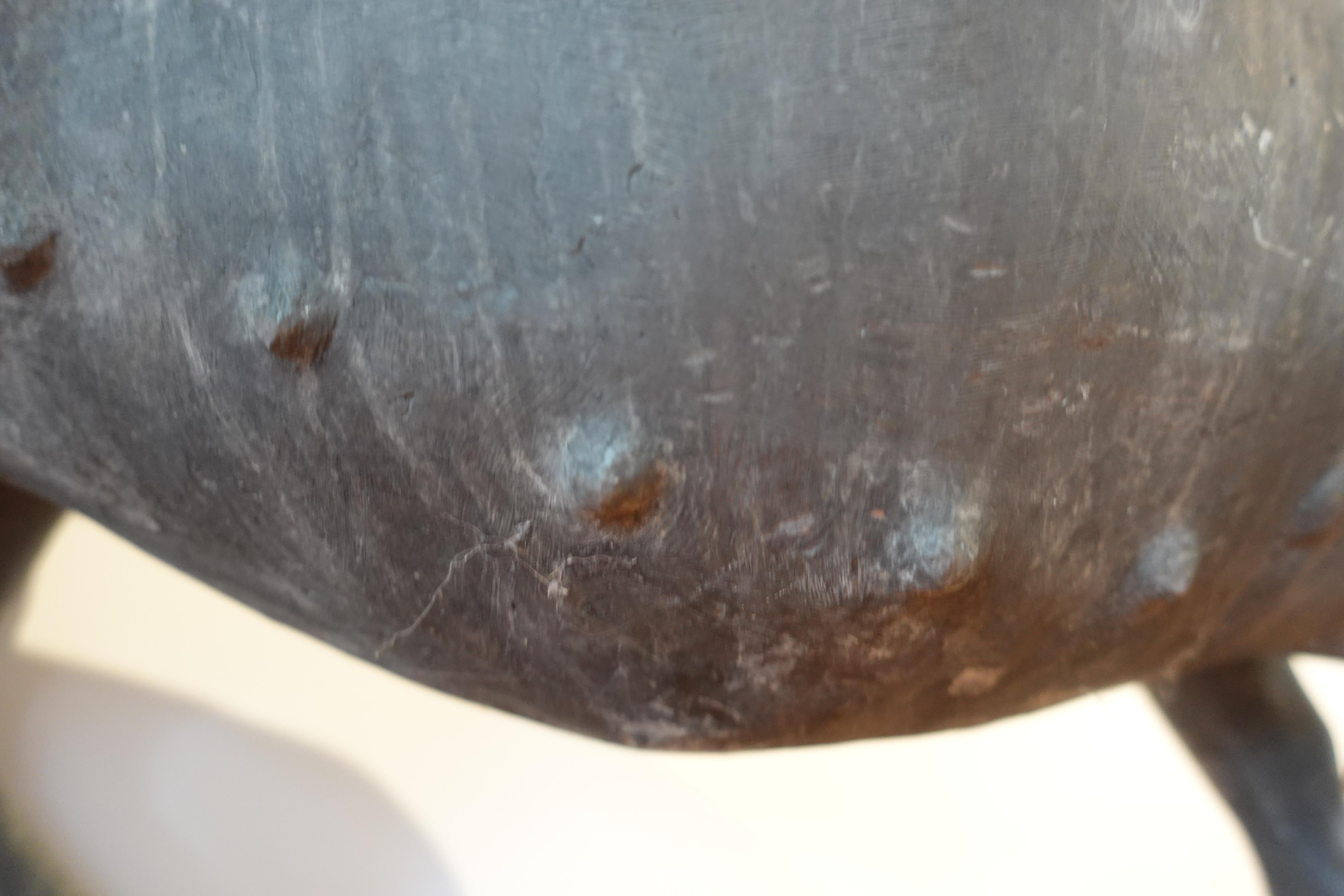 Antique English Lead Pig Sculpture at 1stDibs | facetune pig, antique pig