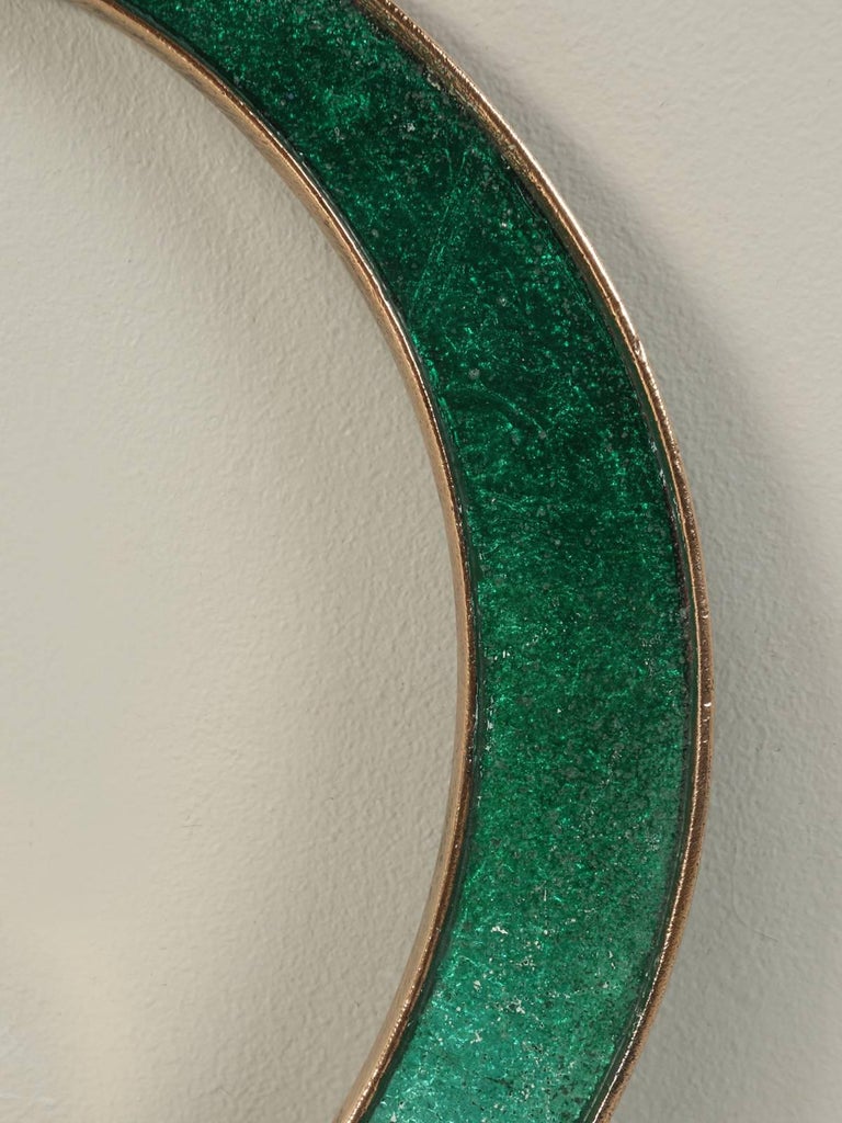 Antique English Letter "O" Made of Solid Cast Copper with an Enamel ...
