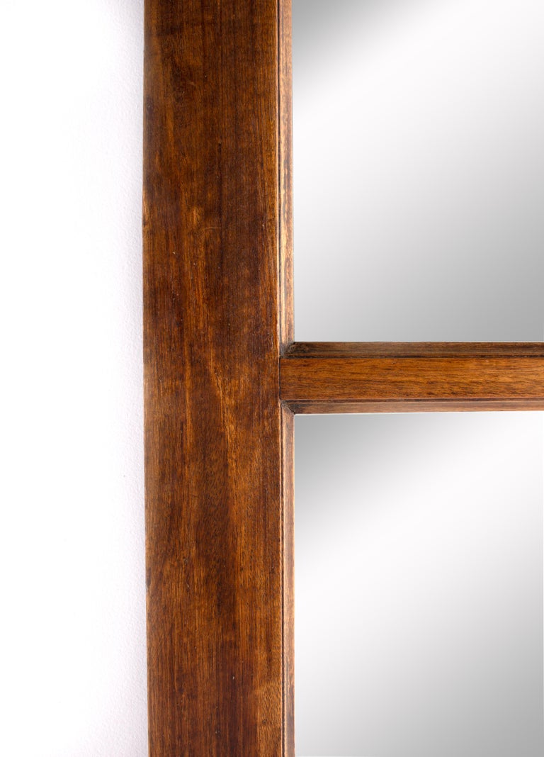 Antique English Mahogany Window Frame as Mirror, circa 1900 For Sale at ...