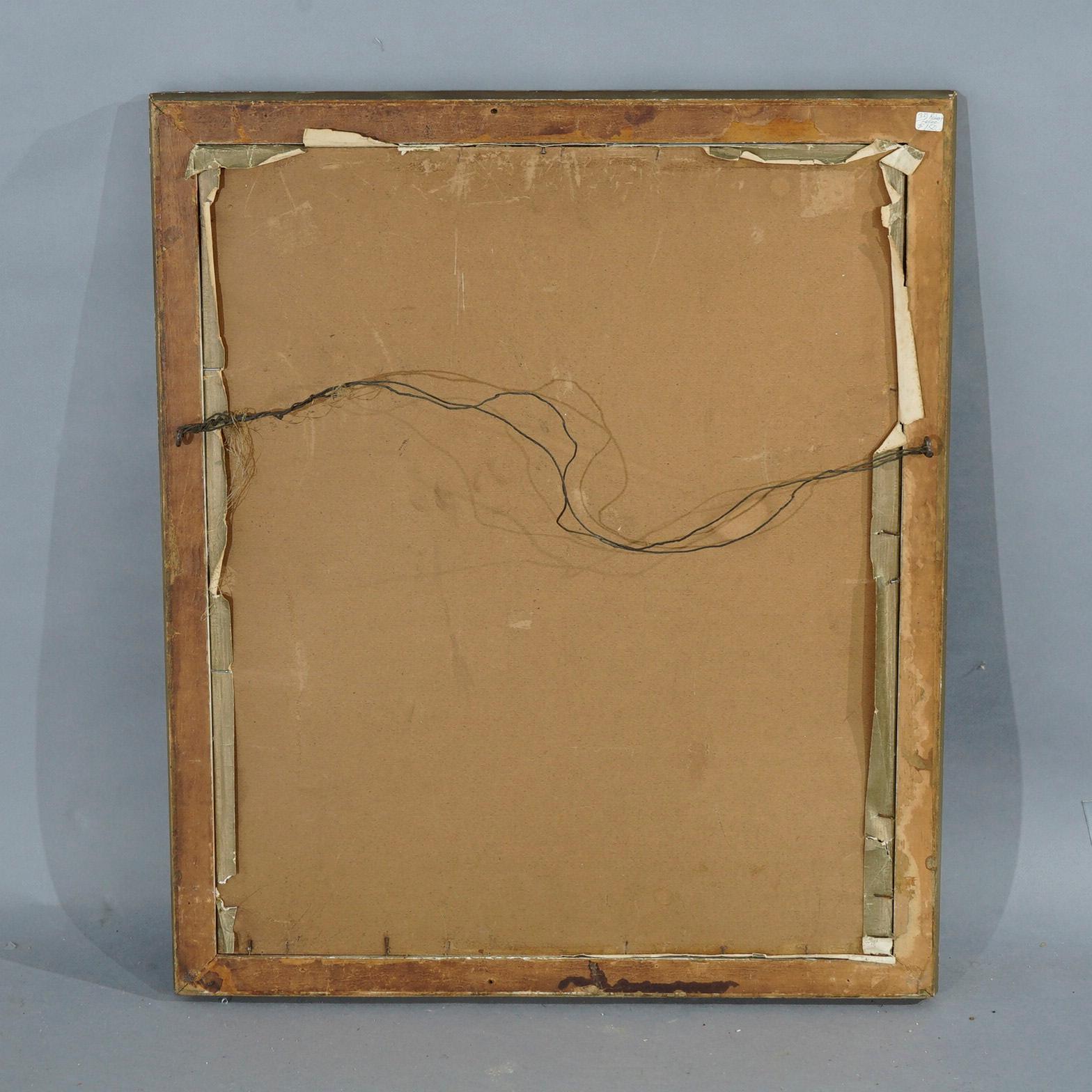 Antique English Memorial Rubbing 19th C at 1stDibs