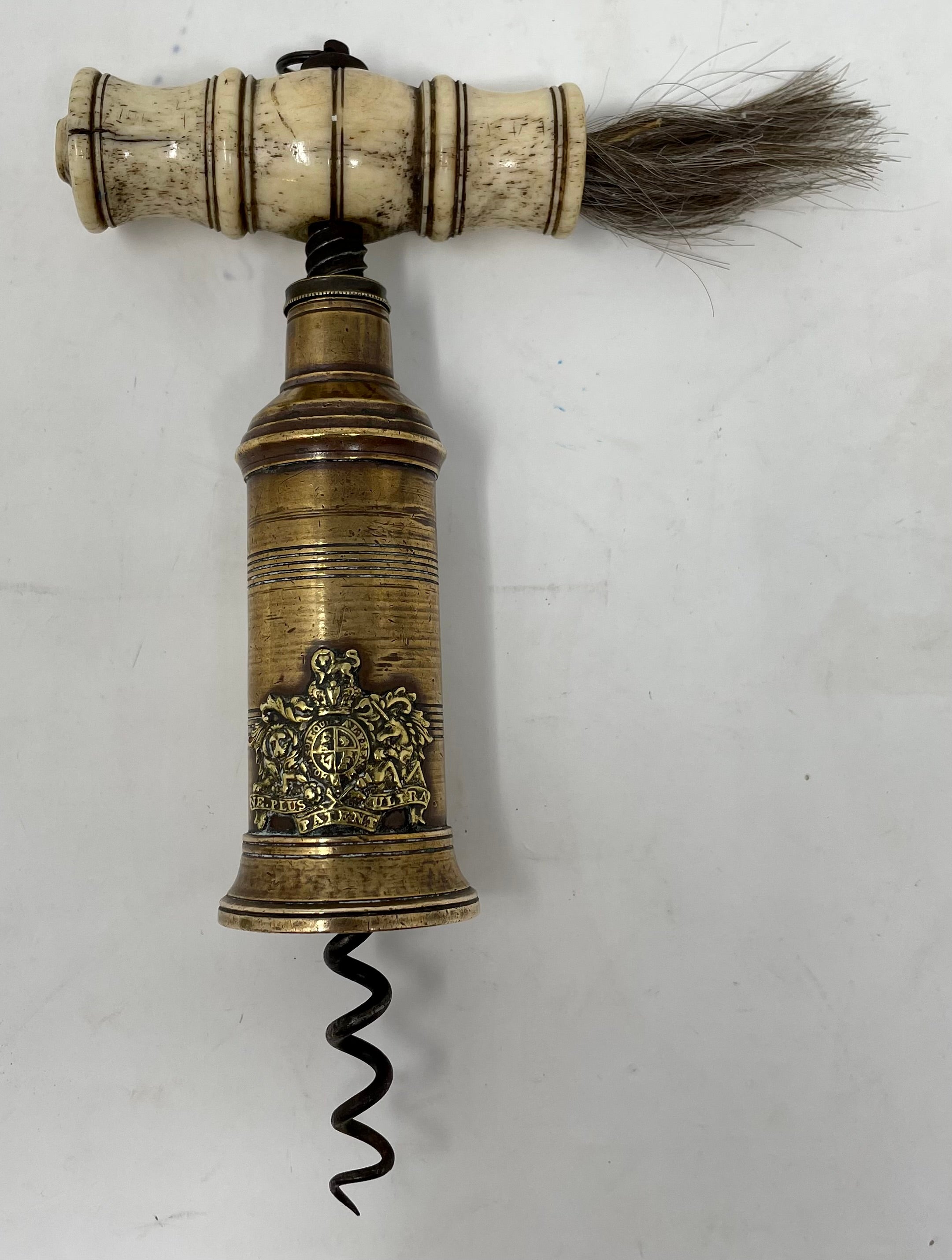 Antique English Mid-19th Century "Thomason" Design Ox Bone Handle ...