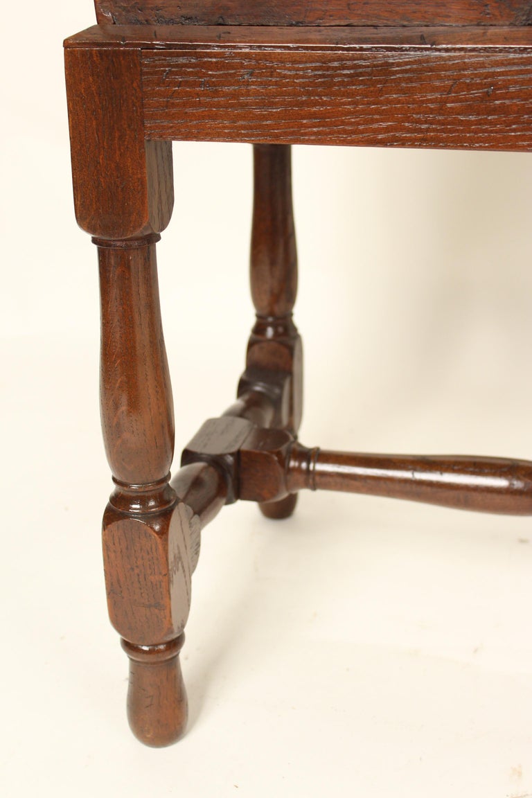 Antique English Oak Bible Box on Stand at 1stDibs