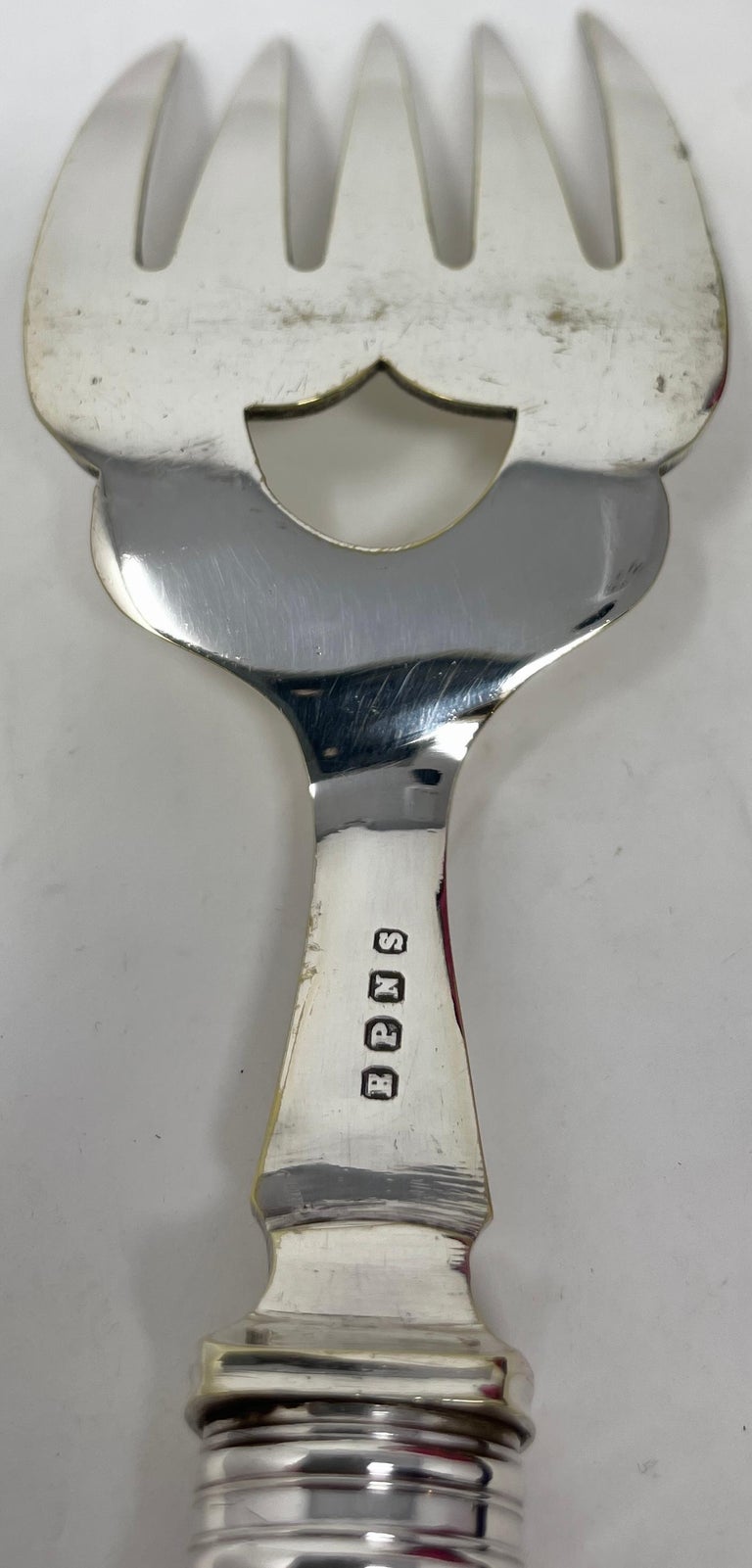 Antique English Old Victorian Horn Handle Carving Set in Case, Circa ...