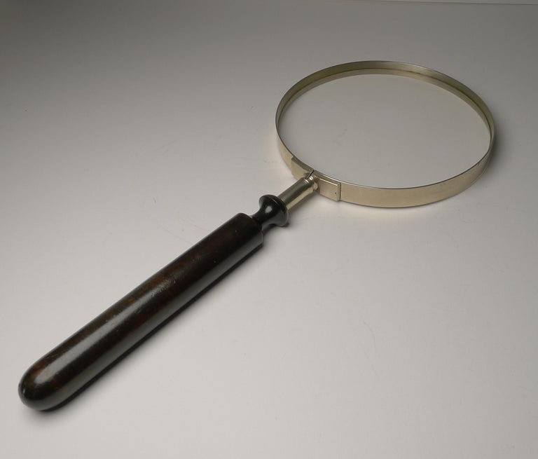 Antique English Oversized Magnifying / Library Glass c.1900 at 1stDibs ...