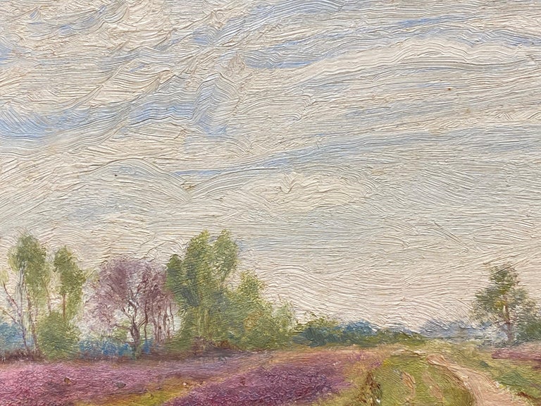 Antique English - Early 1900's English Impressionist Oil Painting ...