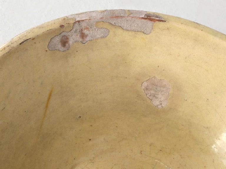 Antique English Pancheon Bowl from Leek in Northern England, 1stdibs ...