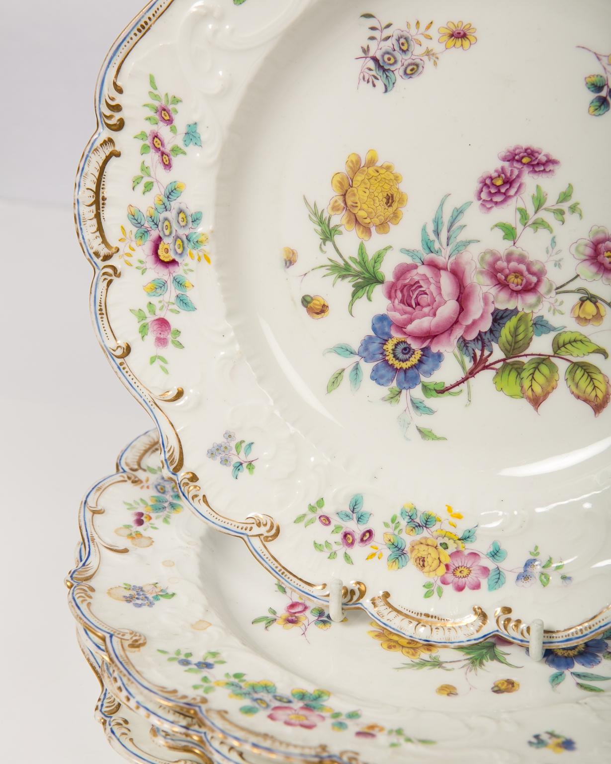 Victorian Porcelain Dishes, Set of Five circa 1850 at 1stDibs | antique ...