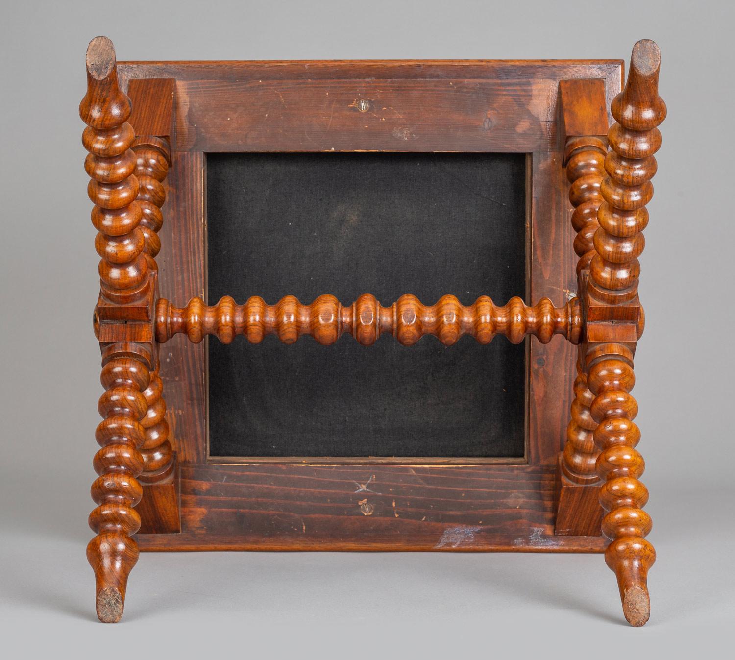 Antique English Regency Bobbin Stool For Sale at 1stDibs