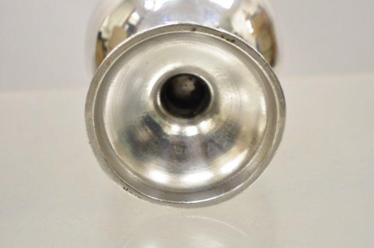 Antique English Regency Swan Finial Silver Plated Tea Pot Set, 3 Pc Set ...