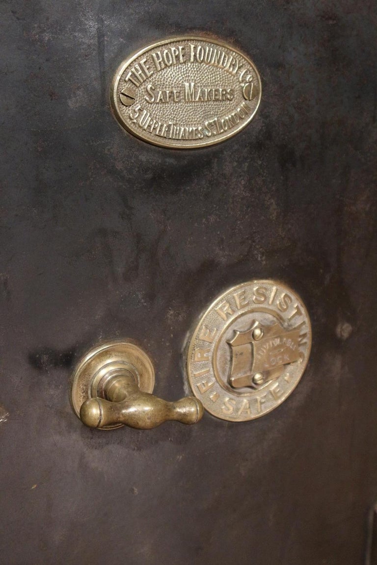 Antique English Safe at 1stDibs