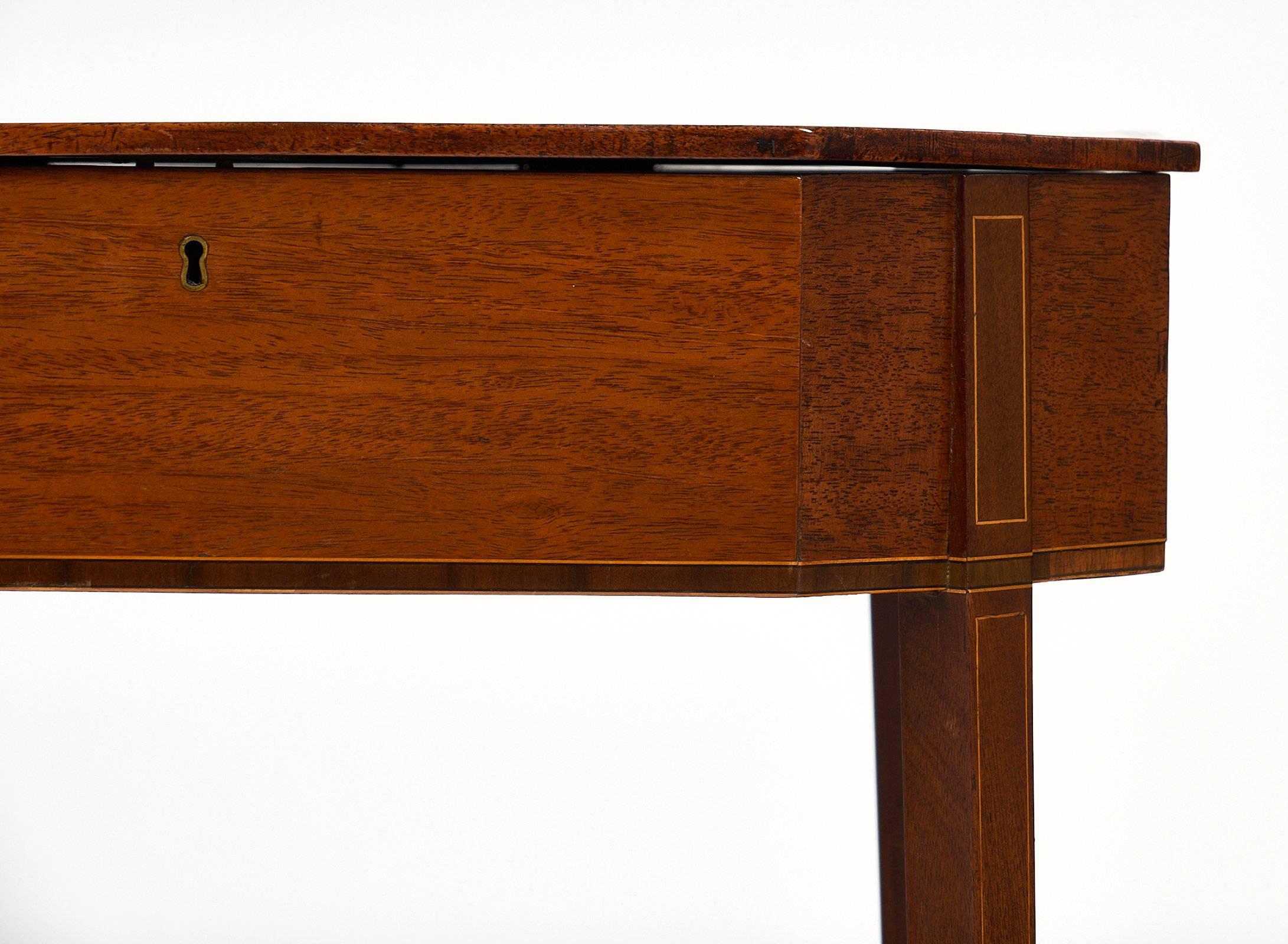 Antique English Sewing Table at 1stDibs