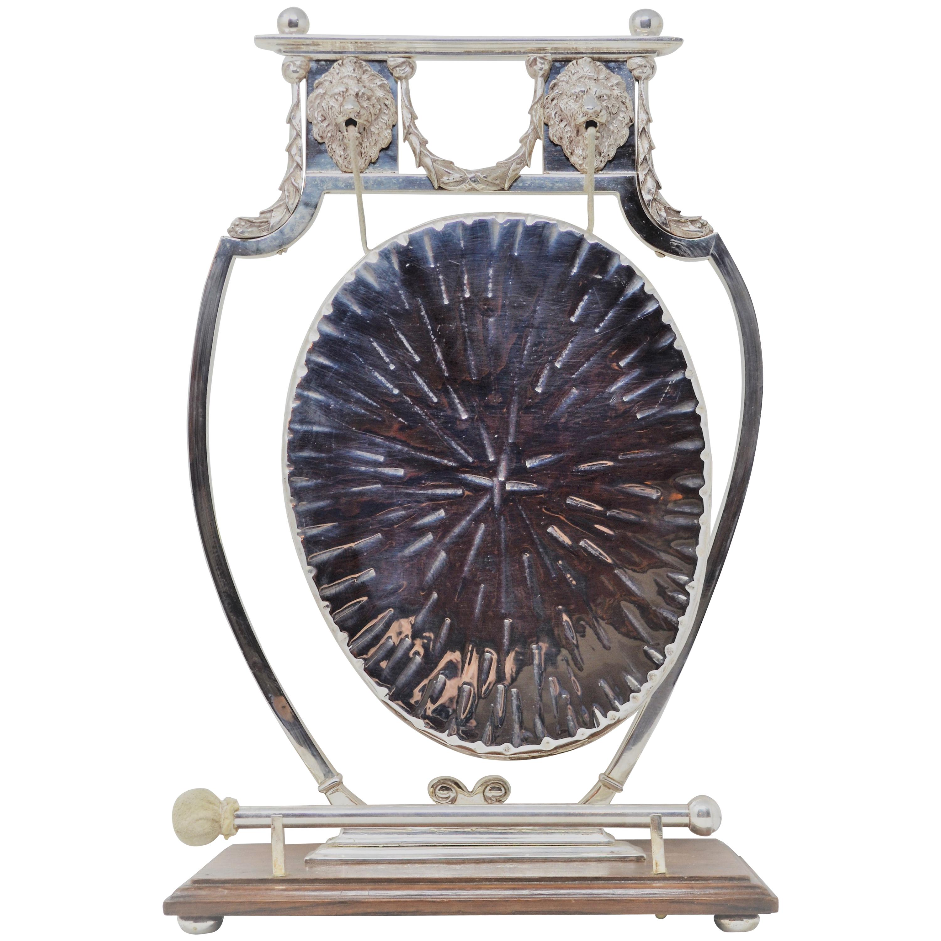 Antique English Brass and Oak Dinner Gong, circa 1890 at 1stDibs ...