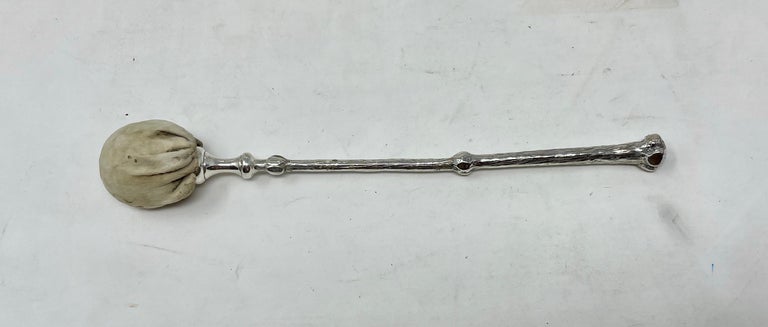 Antique English Sheffield Silver-Plated Dinner Bell with Striker Circa ...