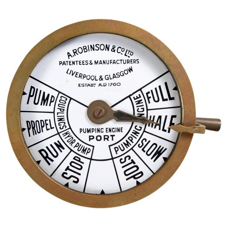 Engine Order Telegraph by Chadburns at 1stDibs | engine order telegraph ...