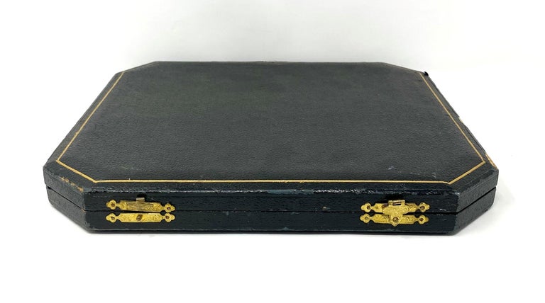 Antique English Silver Plated 12 Piece Coffee Set in Original Box ...