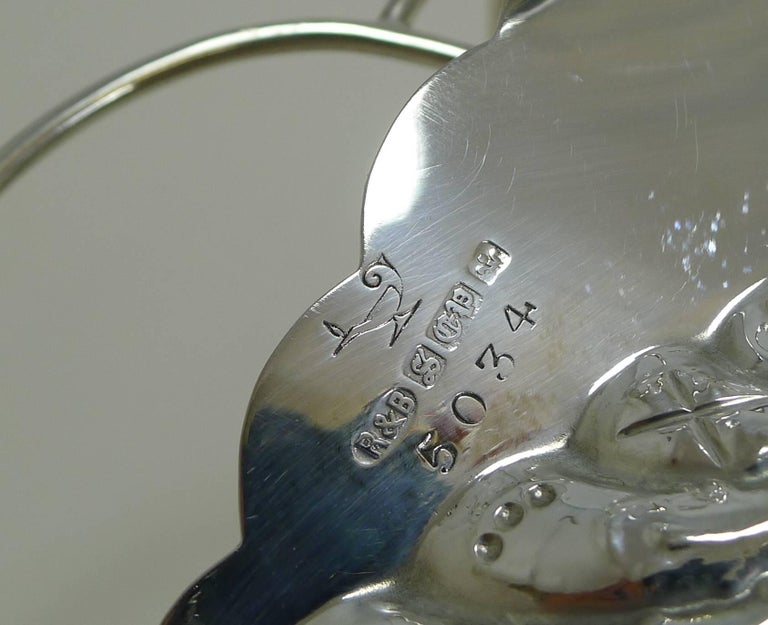 Antique English Silver Plated Strawberry Set by Roberts and Belk, circa ...