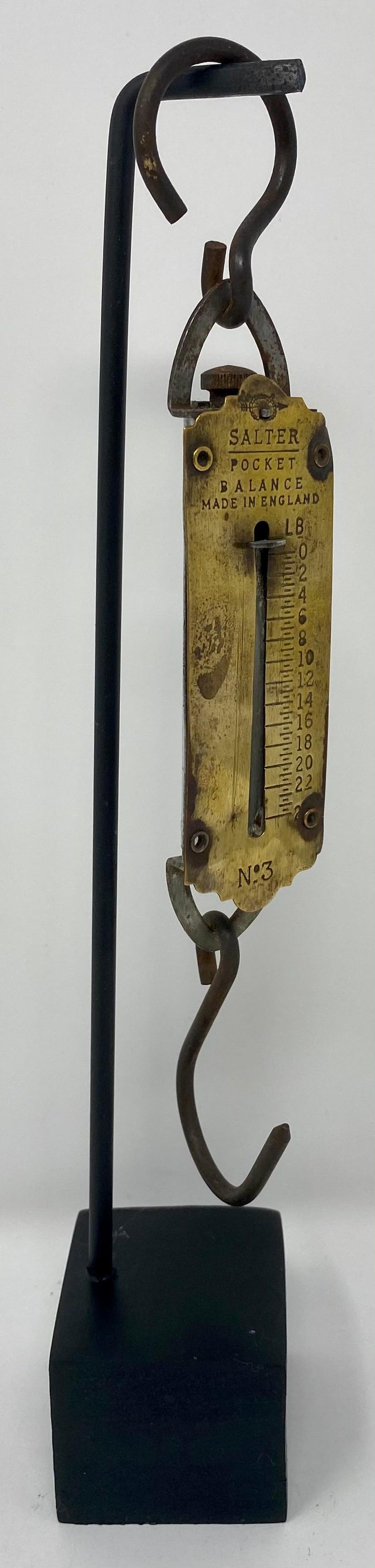Antique English Spring Balance Scale Made by Salter 100 Years Old ...