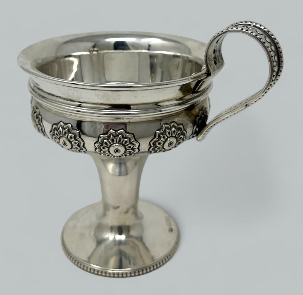 Antique English Sterling Silver Bowl Centerpiece "Golden Goblet Troy ...