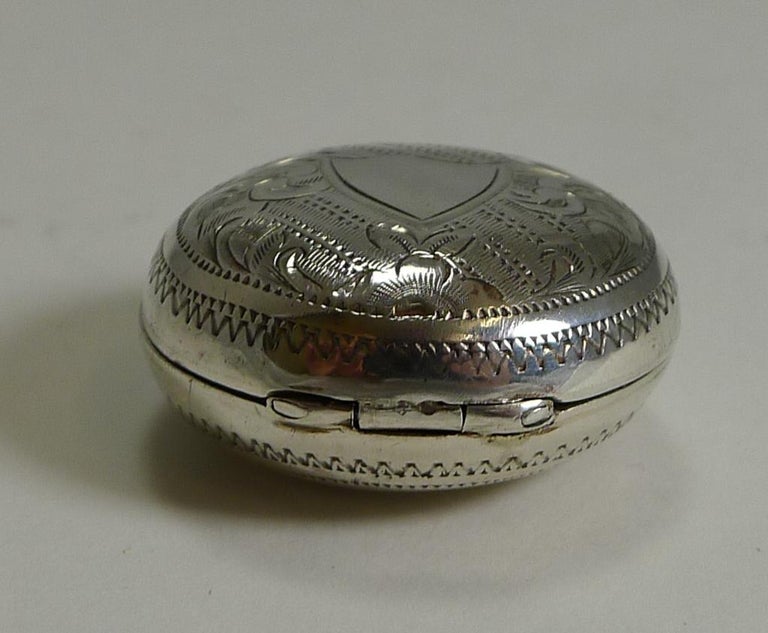 Antique English Sterling Silver Sovereign Case, 1903 at 1stDibs
