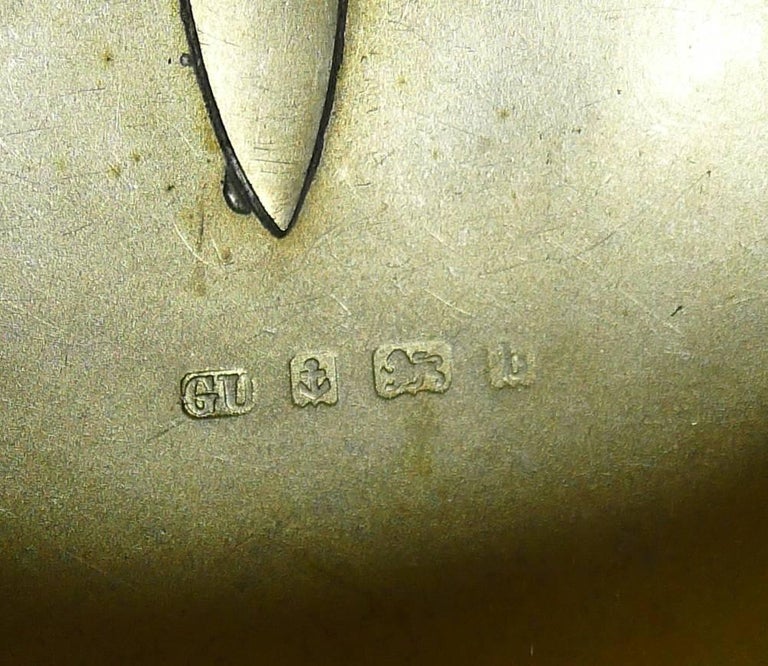 Antique English Sterling Silver Tobacco Box by George Unite, 1901 at ...