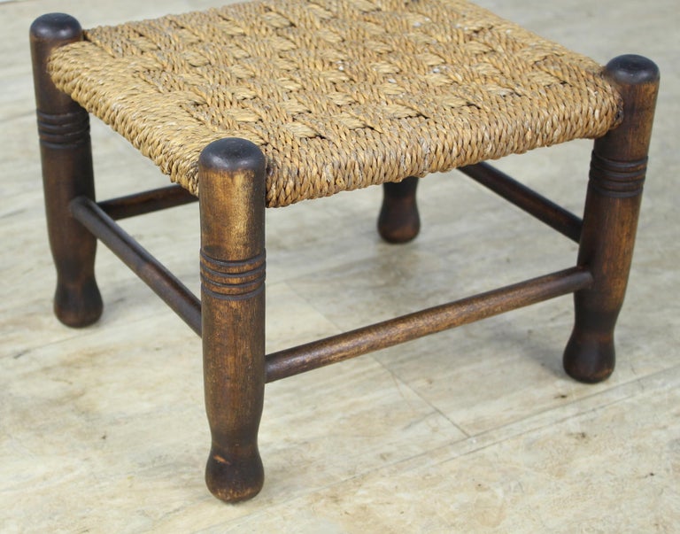 Antique English String Stool at 1stDibs
